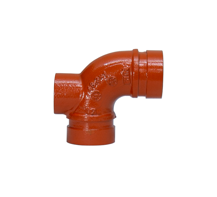 DR901 Grooved Drain Elbow with 1 | Reliable Sprinkler